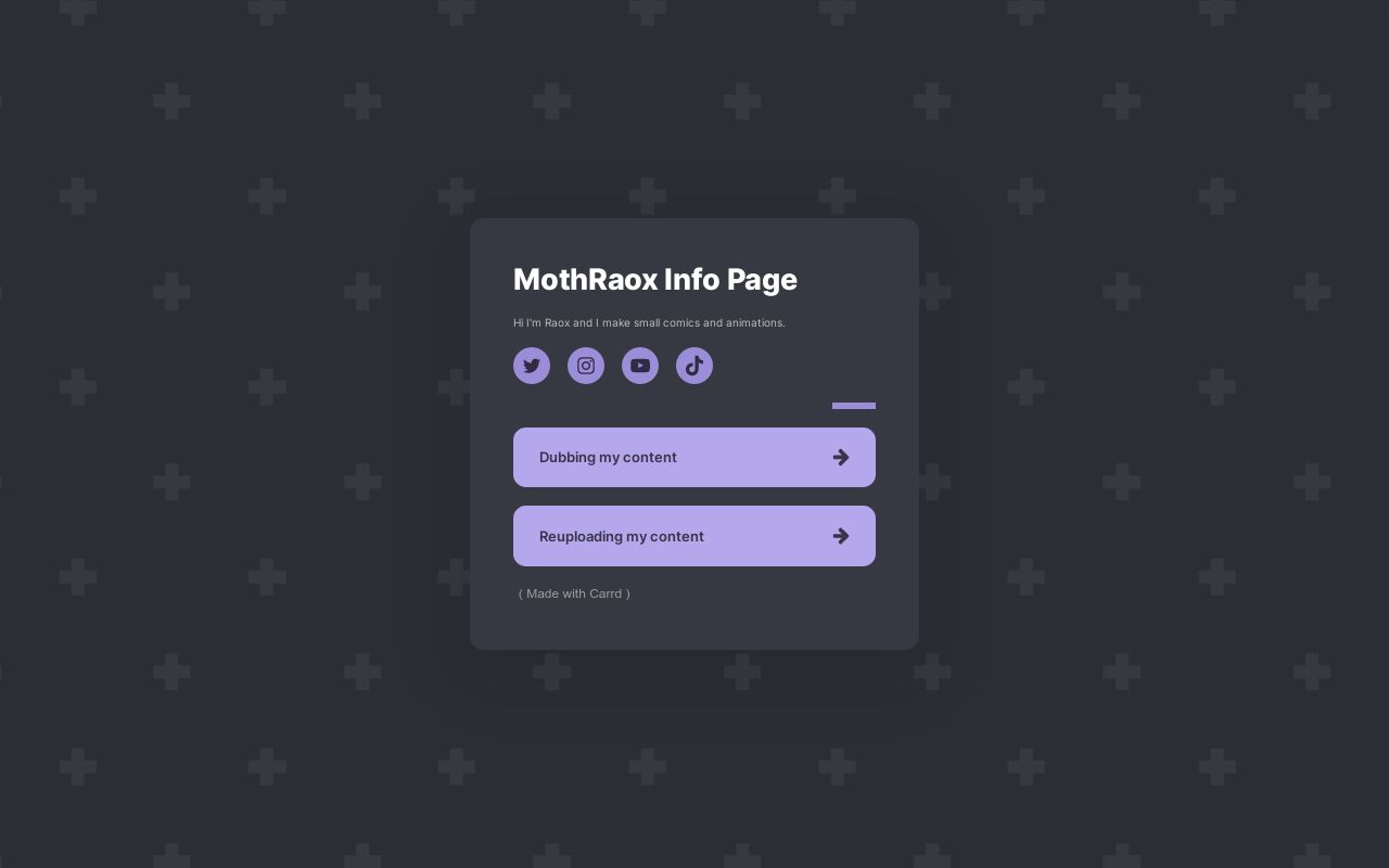 MothRaox Info